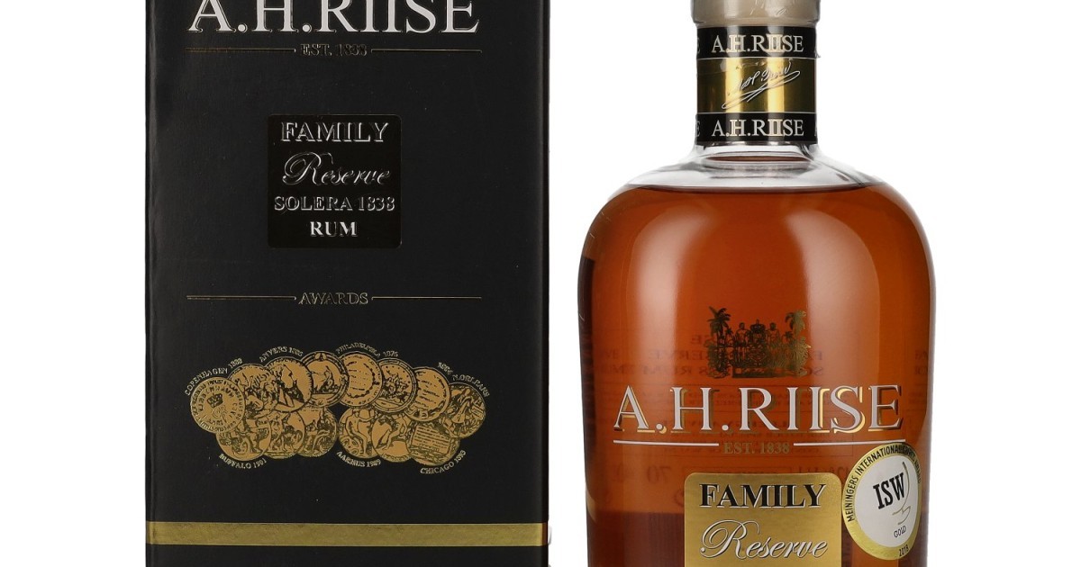 A.H. Riise FAMILY RESERVE Solera 1838