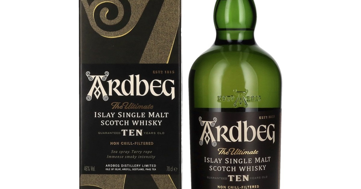 Ardbeg TEN Years Old Islay Single Malt Scotch Whisky