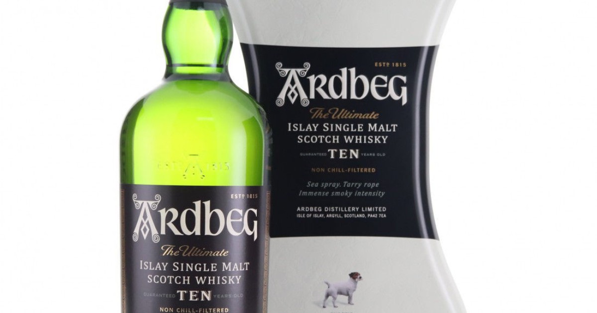 Ardbeg TEN YO TOP DOG Limited Edition 46% Vol. 0,7l u poklon kutiji