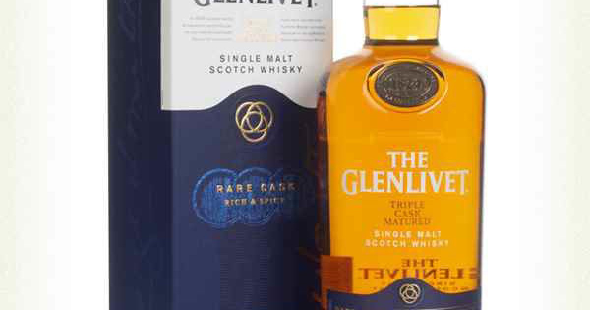 The Glenlivet RARE CASK Triple Cask Matured Single Malt Scotch Whisky ...