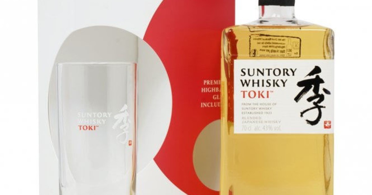 Suntory TOKI Blended Japanese Whisky 43% Vol. 0,7l in Giftbox with ...