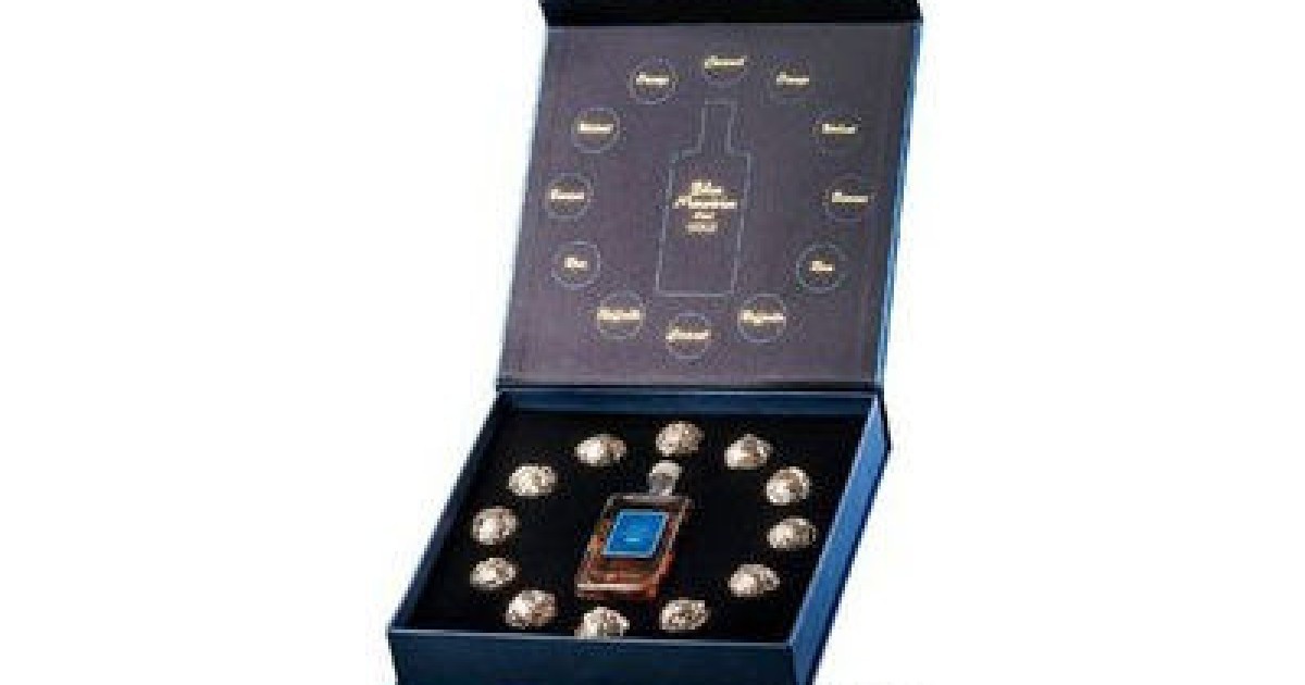 Blue Mauritius Gold Pralines Set 40% Vol. 0,05l u poklon kutiji